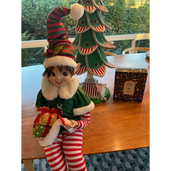 Rachel Zoe | Holiday | Rachel Zoe Posable 25 Christmas Elf Doll Figure ...